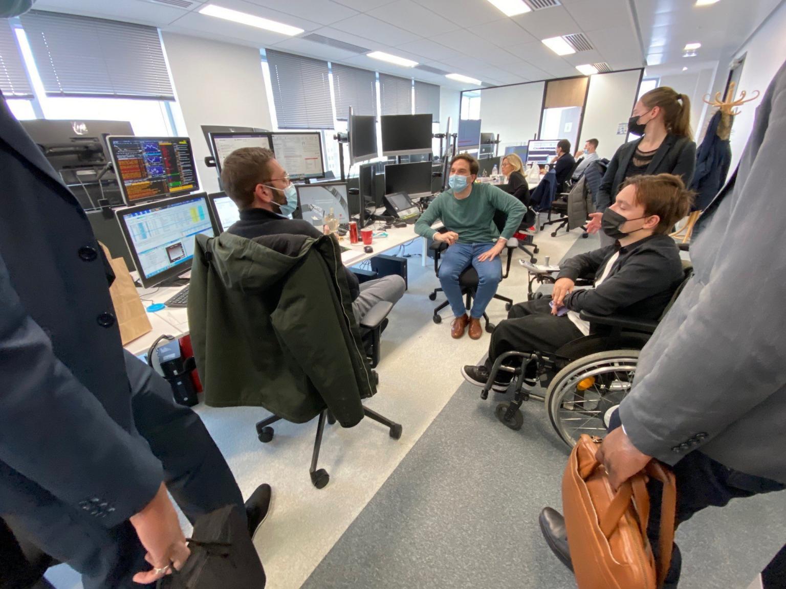 Visite d'entreprise - Oddo BHF - arpejeh